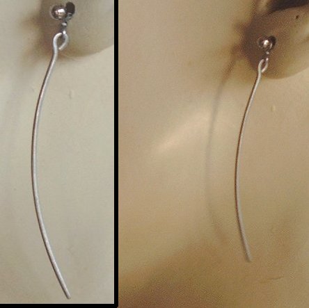 Titanium and Niobium Dangle Post Earrings at Wear Earrings Again with ...